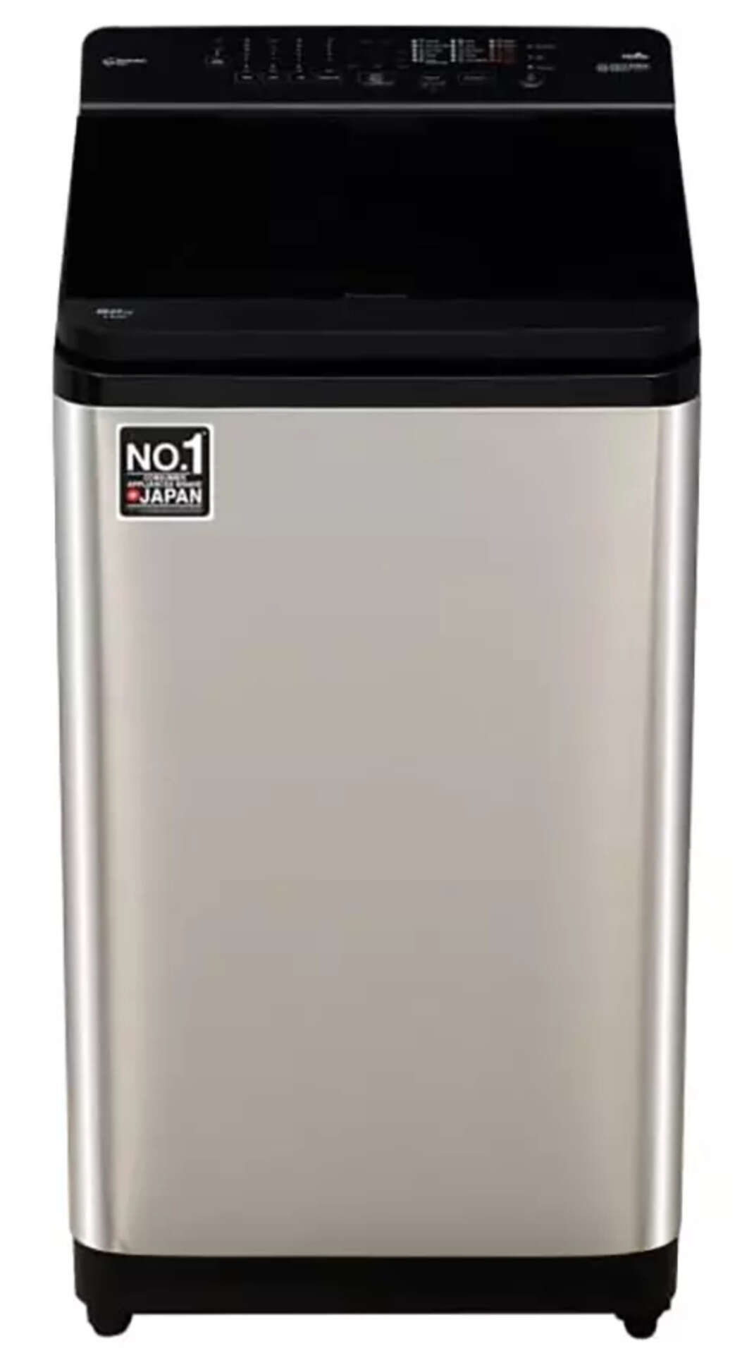 Panasonic NA-F80V11SRB 8 Kg 5 Star Wi-Fi Smart Fully Automatic Back ...