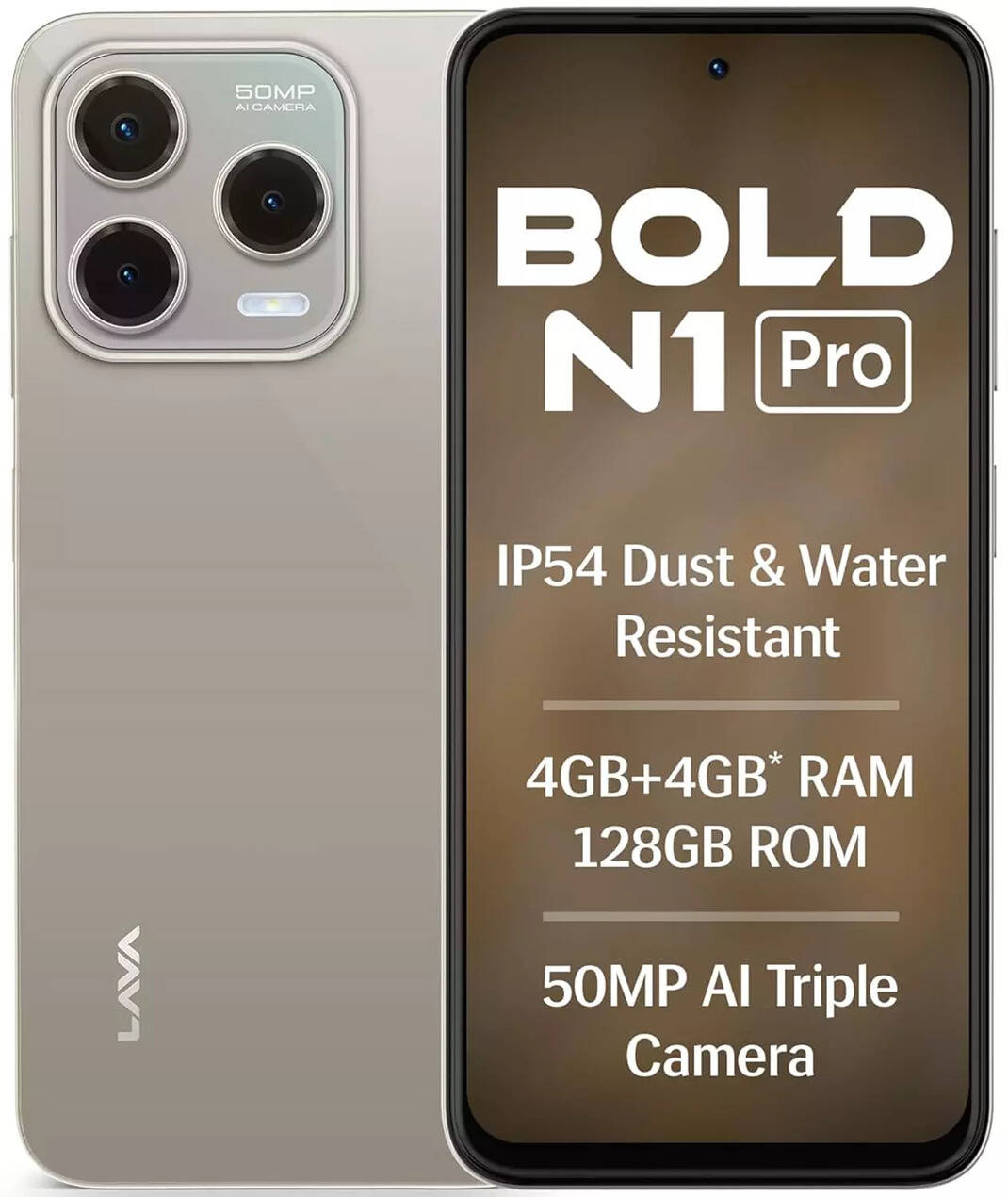 Lava Bold N1 Pro (128 GB Storage, 5000 mAh Battery) Price and features