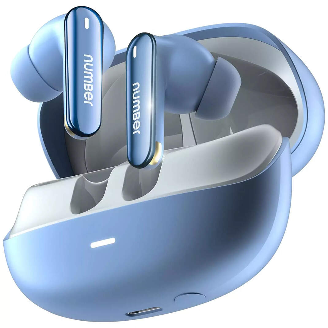 Number Navo Buds N1 True Wireless Bluetooth v5.4 Earbuds w/ 100Hrs ...