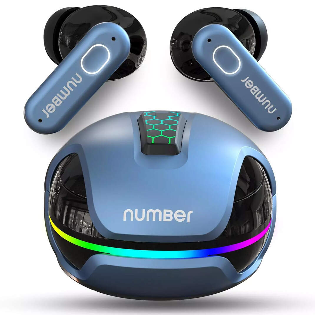 Number Super Buds 999 ANC Truly Wireless in Ear Bluetooth v5.3 Earbuds ...