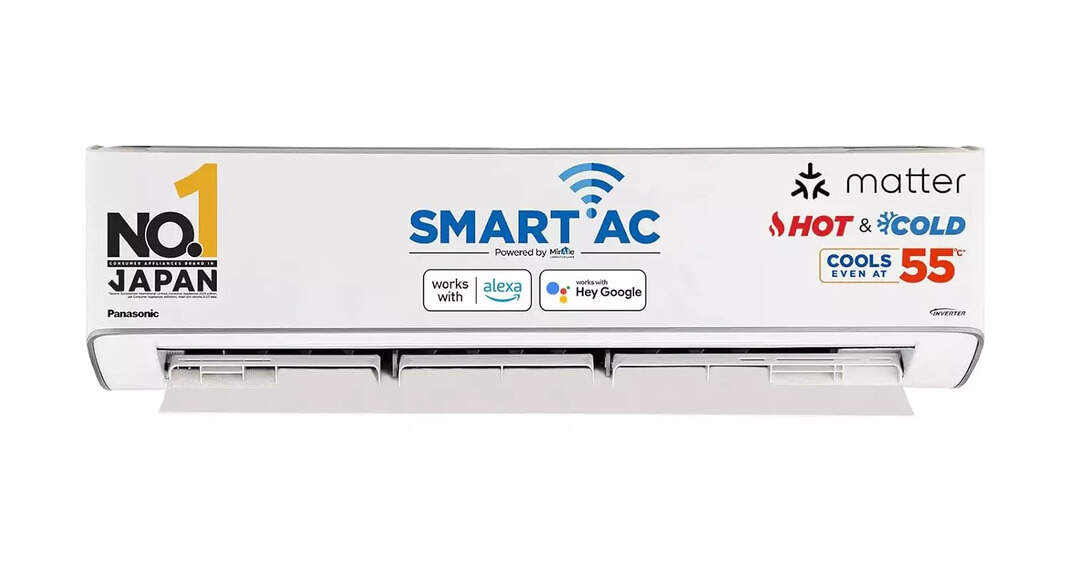 Panasonic CS/CU-EZ24BKYFM 2025 Model 2 Ton 3 Star Hot & Cold Wi-Fi ...