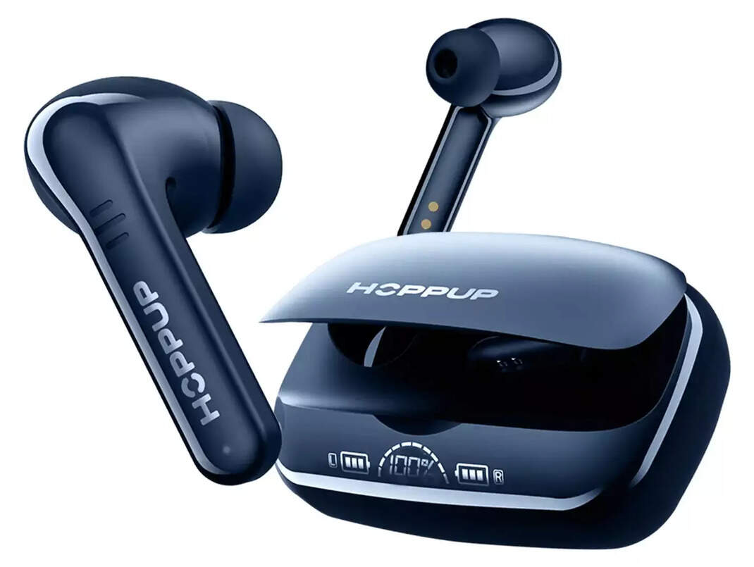 Compare Hoppup Grand Pro Truly Wireless Bluetooth v5.3 Earbuds With 200 ...