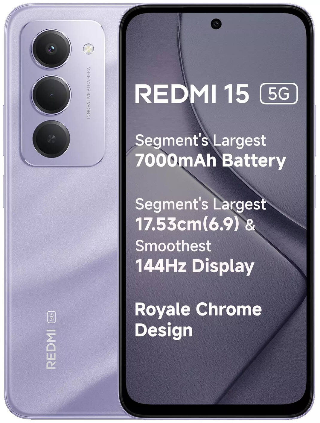 Xiaomi Redmi 15 5G (50 MP Camera, 256 GB Storage) Price and features