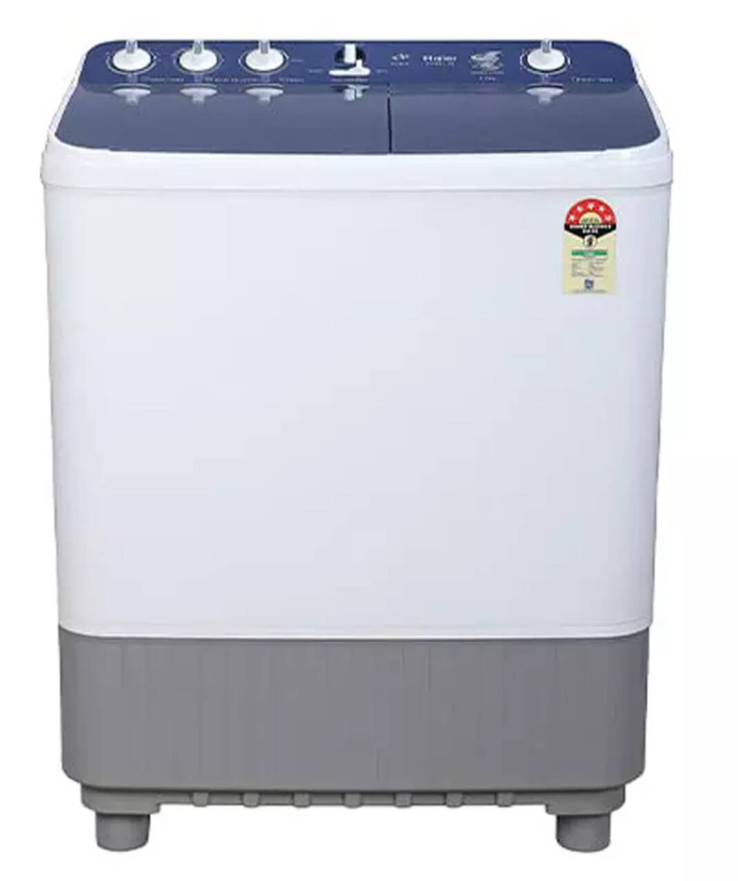 Compare Haier HTW851159 8.5 Kg Semi Automatic Top Load Washing Machine ...
