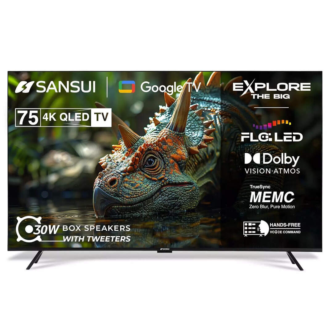 Sansui JSW75UG23QF 75 Inches QLED 4K, 3840 x 2160 Pixels TV Online at ...
