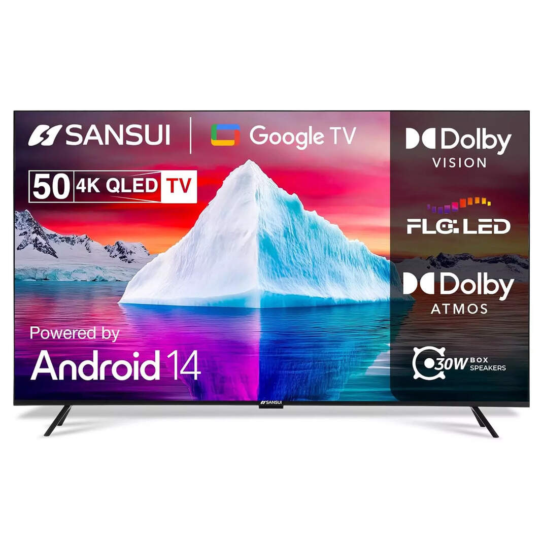 Compare Sansui JSW50UG23Q 50 Inches QLED 4K, 3840 x 2160 Pixels TV vs ...
