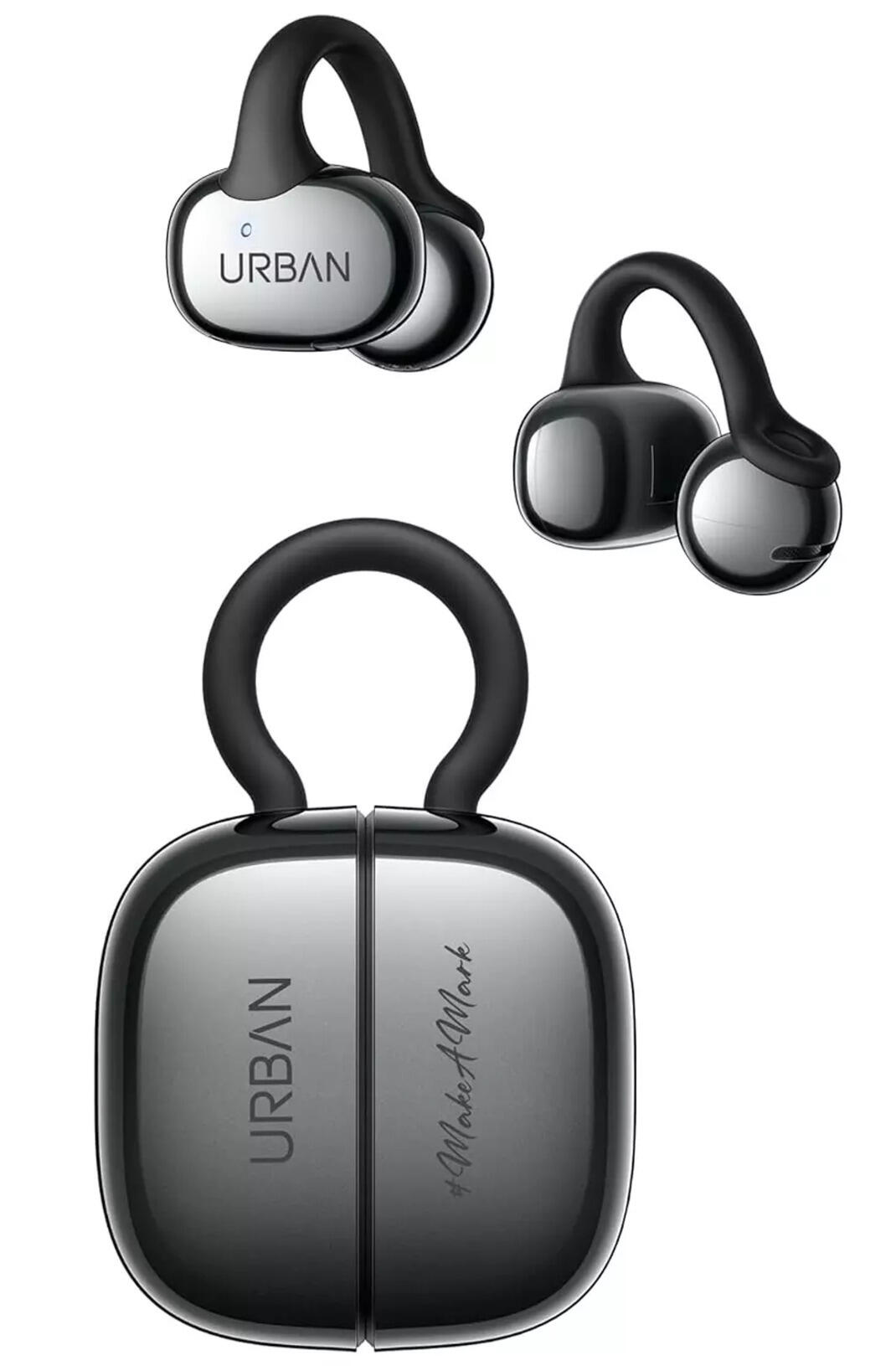Urban Vibe Clip 2 Open Ear Bluetooth v5.4 Wireless TWS (Black) Price in ...