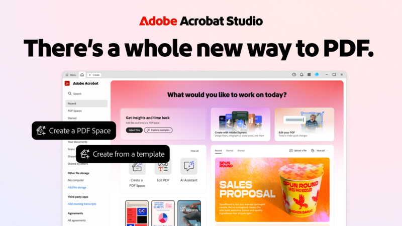 How Adobe Acrobat Studio redefines the way professionals create and ...