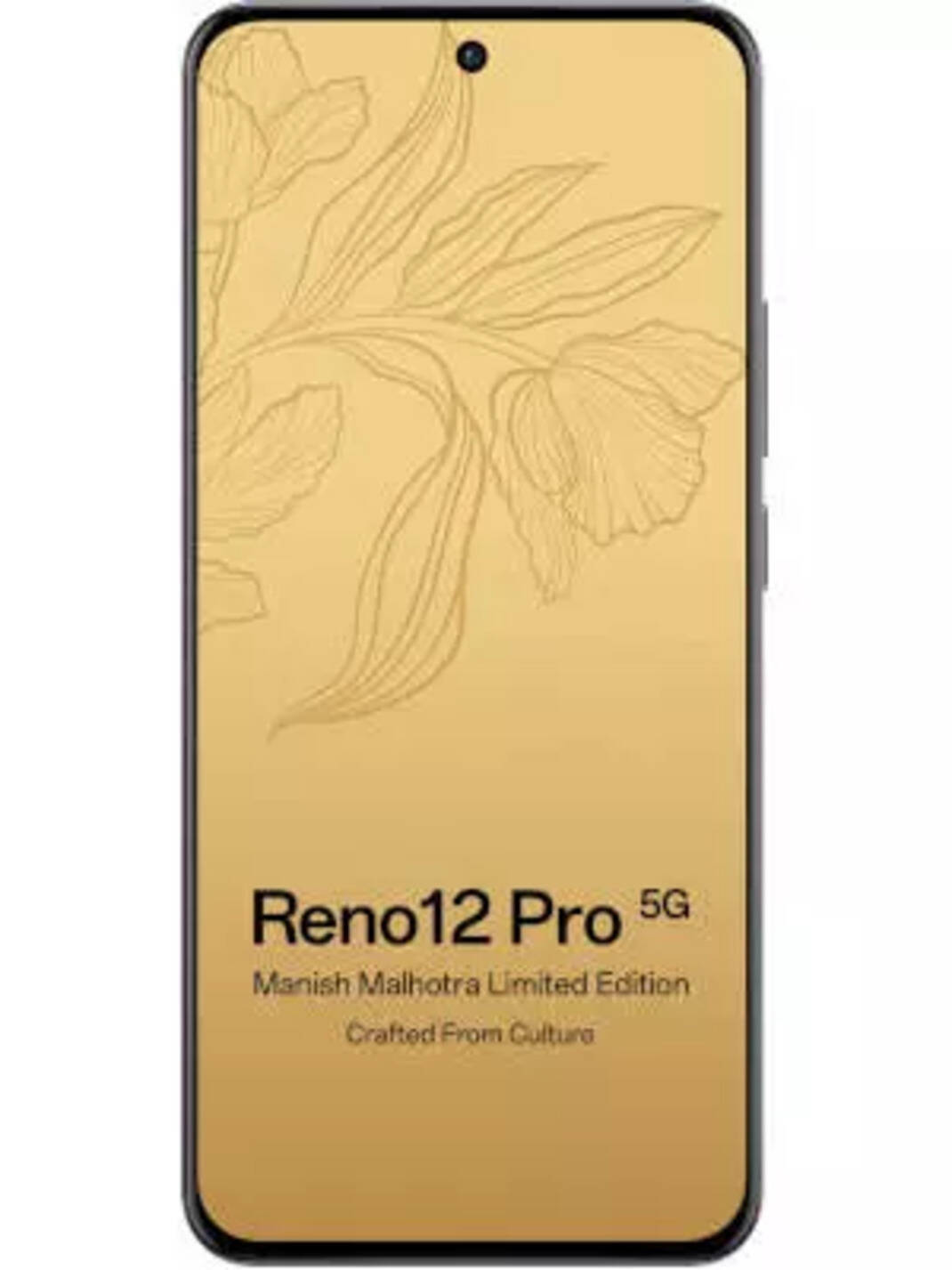 OPPO Reno12 Pro Manish Malhotra Limited Edition 5G (256 GB Storage, 50 ...