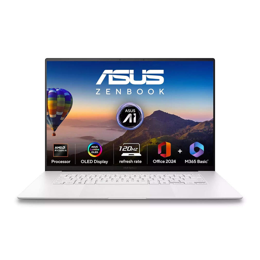 Asus ‎90NB1524-M004S0 Laptop AMD Ryzen AI 7 Octa Core 350/24 GB/1TB SSD ...