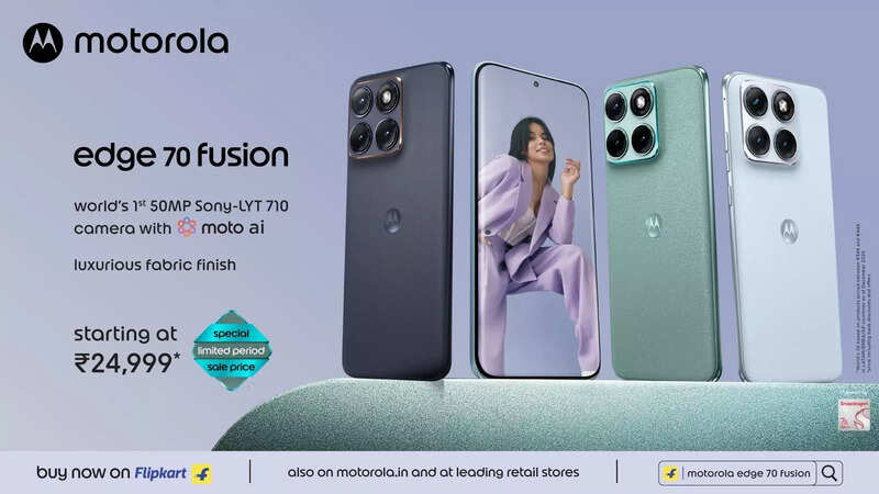 Motorola Edge 70 Fusion goes on sale in India: Price, offers and more
