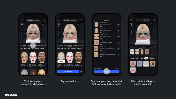 Roblox introduces layered avatar cosmetics with new Makeup category