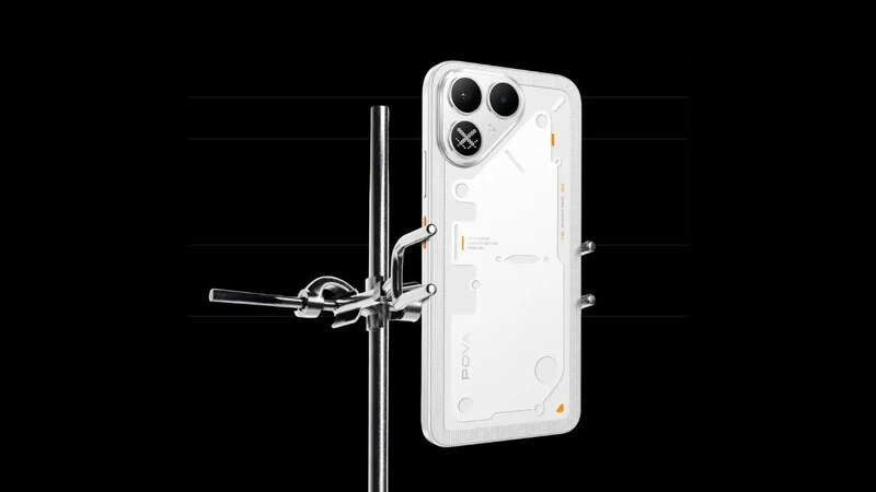 Pova: POVA 8 launched in India with an 8,000mAh battery, Alive Matrix ...