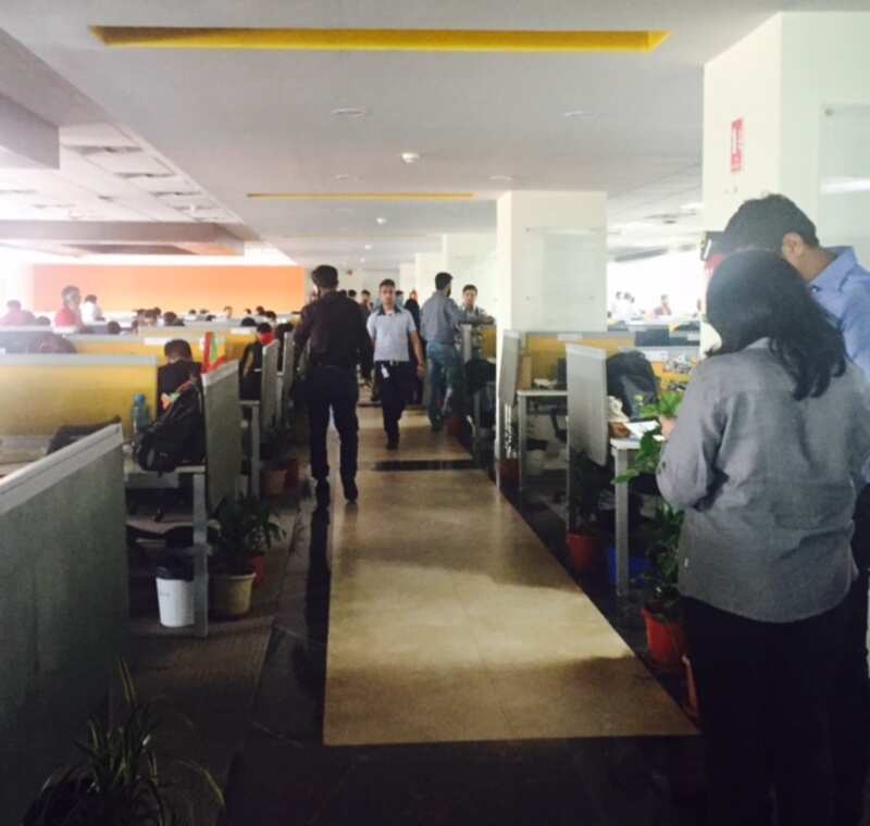 Action packed morning at Paytm’s Noida headquarters