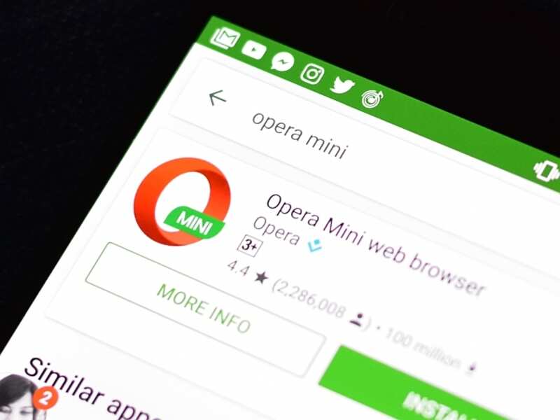 Opera Mini is now the ‘most downloaded’ app in India