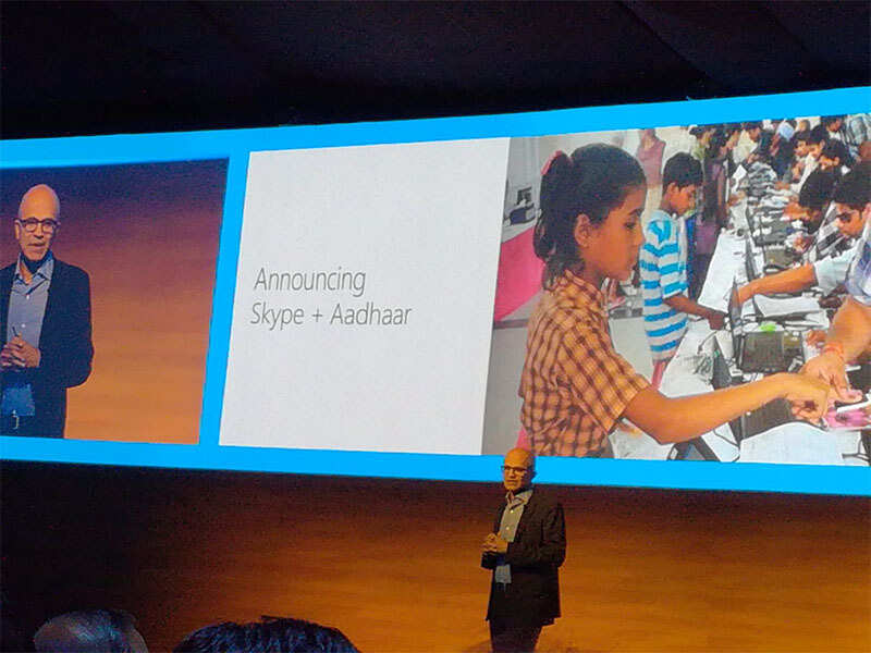 Microsoft CEO Satya Nadella launches products made in India for India