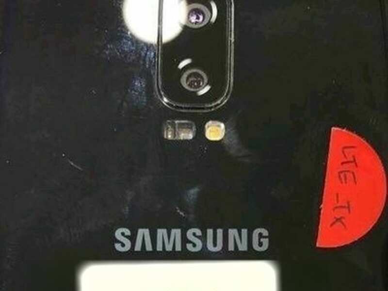 Samsung Galaxy S8+ prototype with dual rear camera spotted online