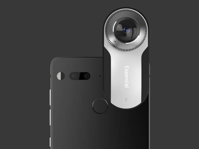 Android founder Andy Rubin's Essential Phone with bezel-less display ...