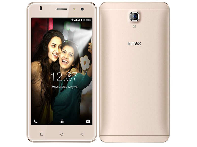 Intex Aqua S3: Intex Aqua S3 smartphone with Android 7.0 Nougat ...