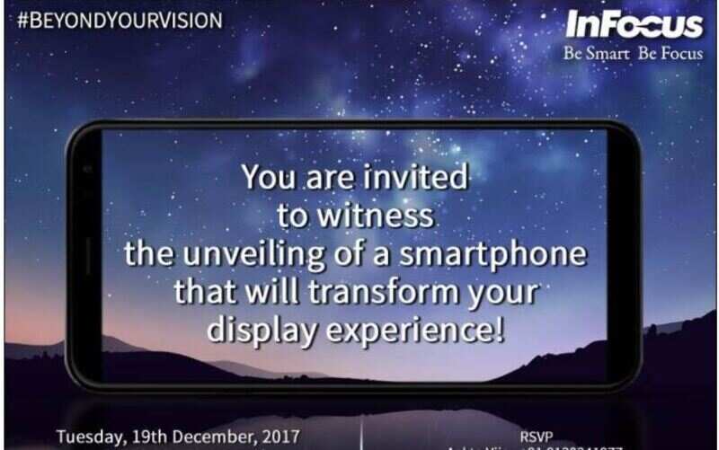InFocus to launch a bezel-less display smartphone on December 19