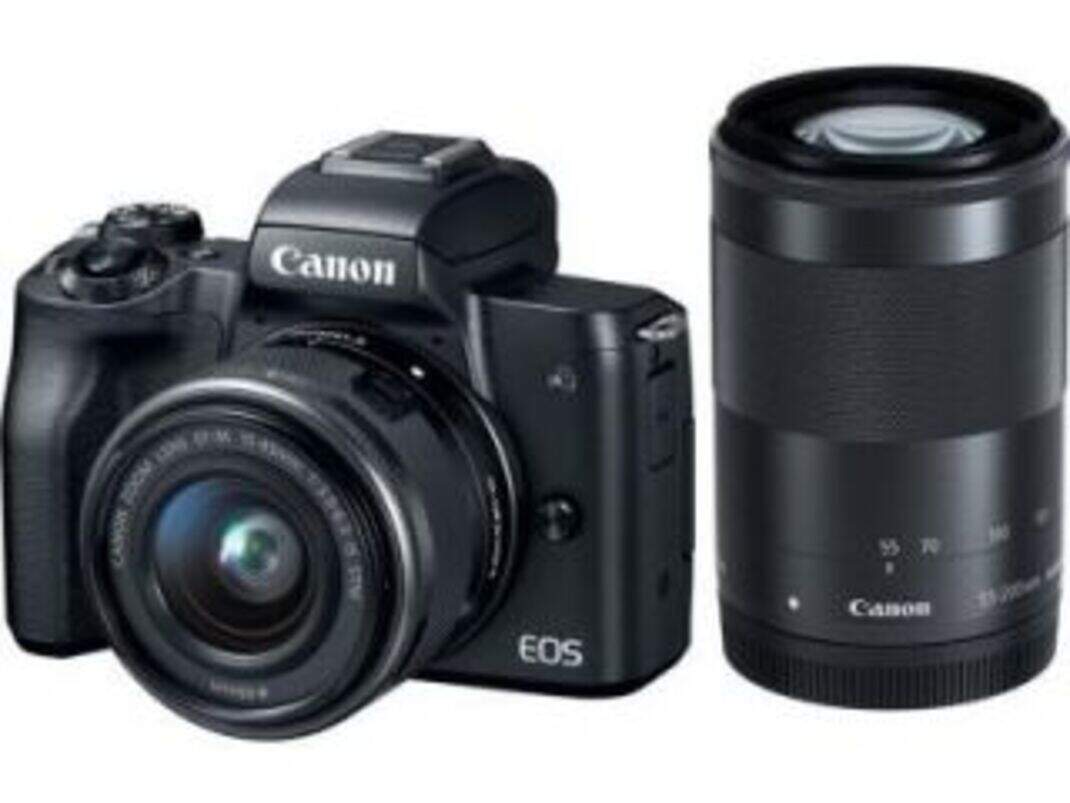 Compare Canon EOS M50 (EF-M 15-45mm f/3.5-f/6.3 IS STM and EF-M 55 ...