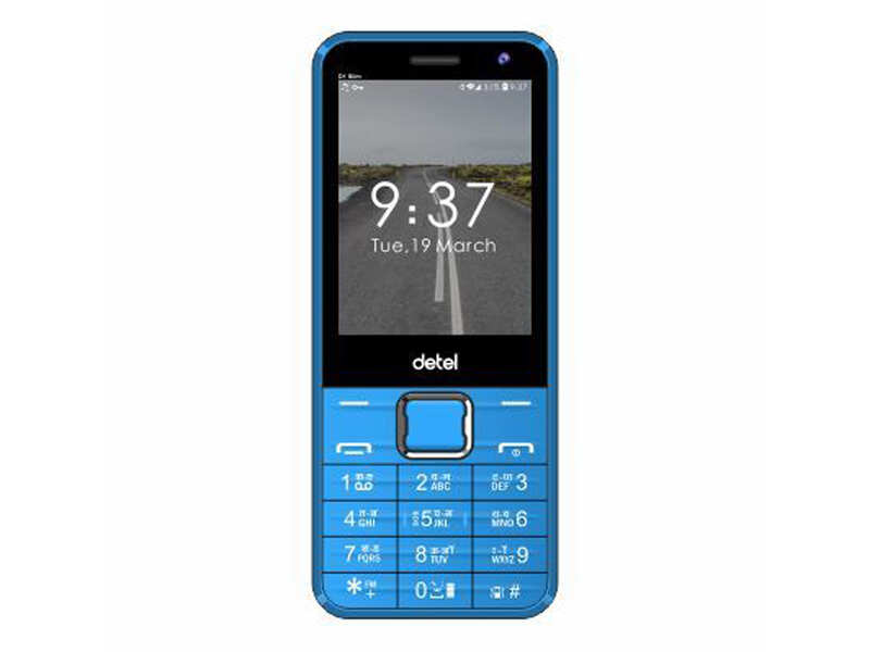 Detel D1 Slim feature phone with 23 Indian languages support launched ...