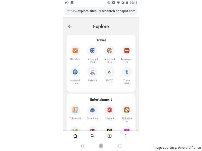 Google: Google reportedly testing new user interface on Android