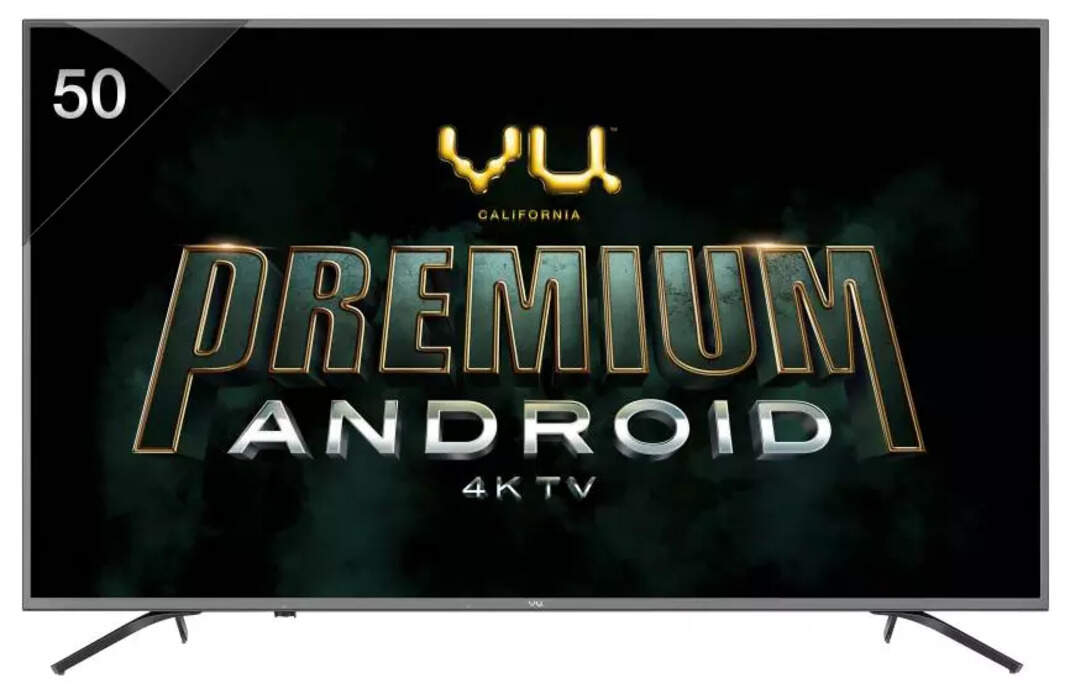 Vu Premium Android 126cm (50 inch) Ultra HD (4K) LED Smart TV (50-OA ...