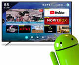 Compare CloudWalker 139 cm (55 inches) Cloud 55SU 4K LED Smart TV (Black) vs VU LED55XT780 55 ...