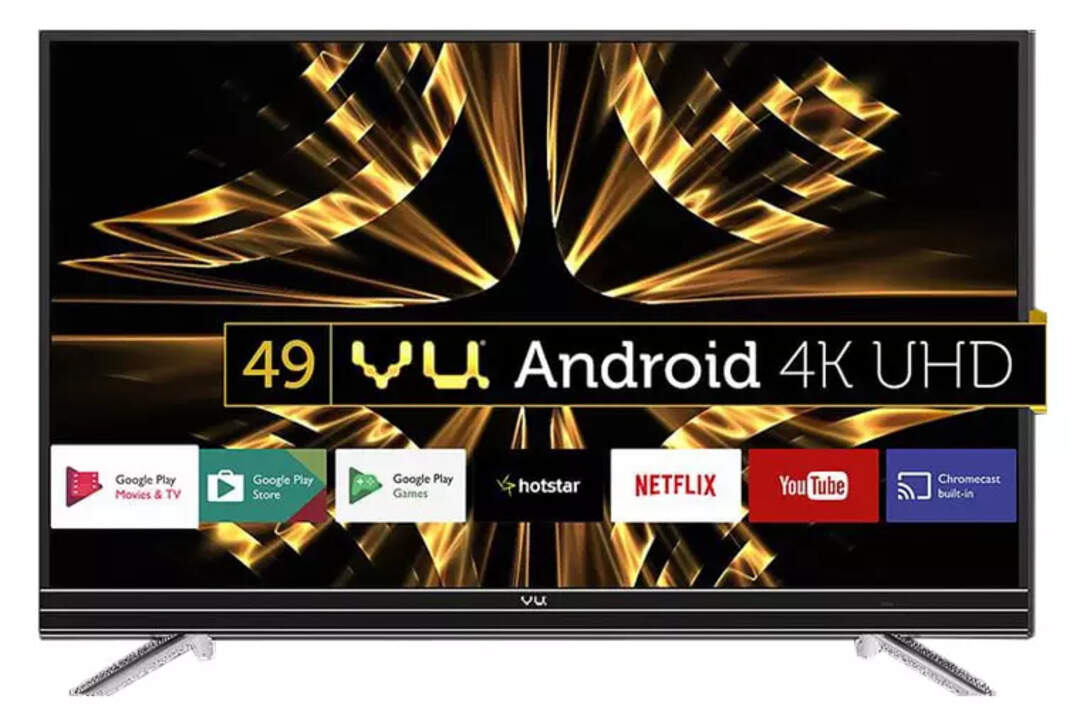 VU 124 cm (49-inch) 49SU131 4K (Ultra HD) Android Smart LED TV Online ...