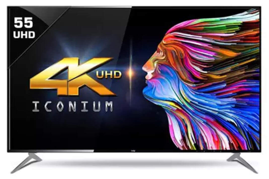 Compare VU 140 cm (55-inch) 55UH7545 4K (Ultra HD) Smart LED TV vs Vu Premium 126cm (50 inch ...