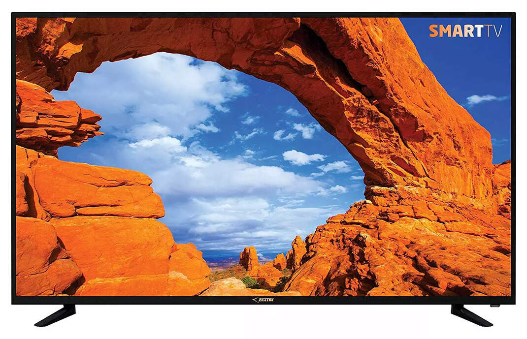 Compare Beston 124 cm (49 inches) 4K Ultra HD Smart LED TV 50BS (Black ...