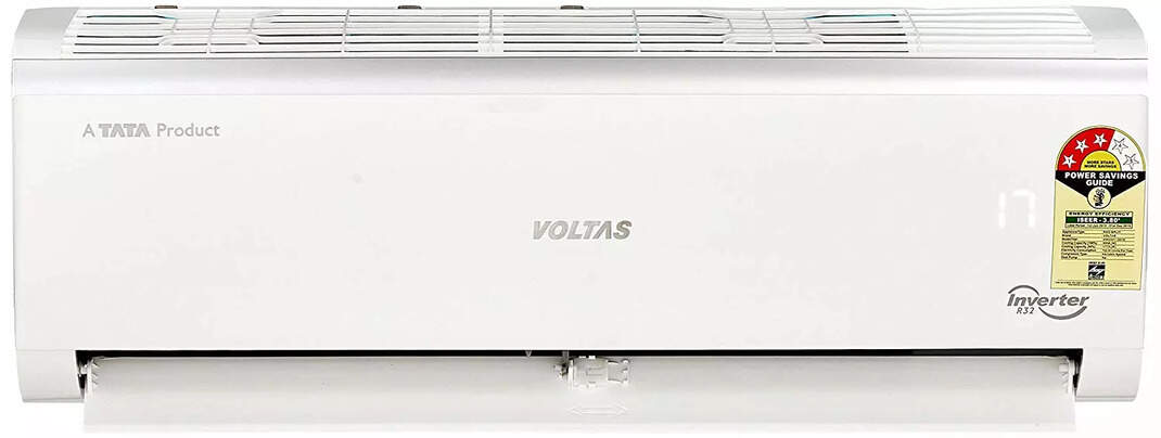 Compare Voltas 1 Ton 3 Star Inverter Split AC (Copper, 123VCZTT, White ...