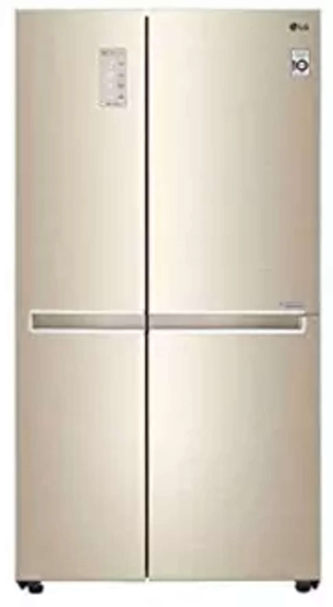 Compare LG 687L Side-by-Side Refrigerator (GC-B247SVUV, Premium Gold ...