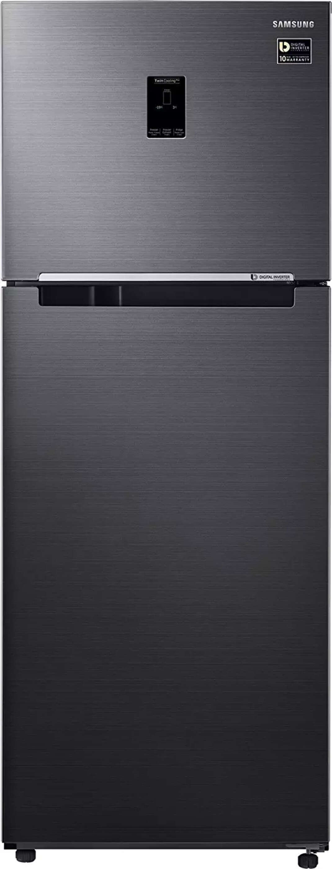 Samsung 415 L 3 Star Frost Free Double Door Refrigerator (RT42M5538BS ...