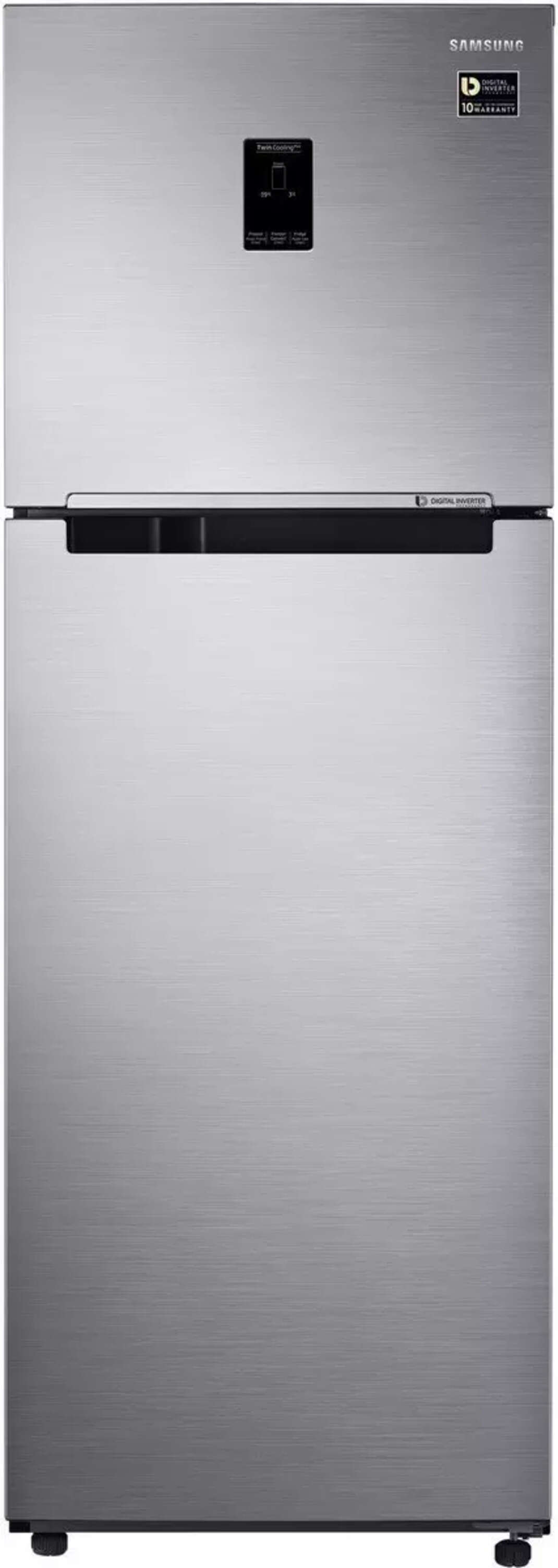 Samsung 345 L 3 Star Frost Free Double Door Refrigerator (RT37M5538S8 ...
