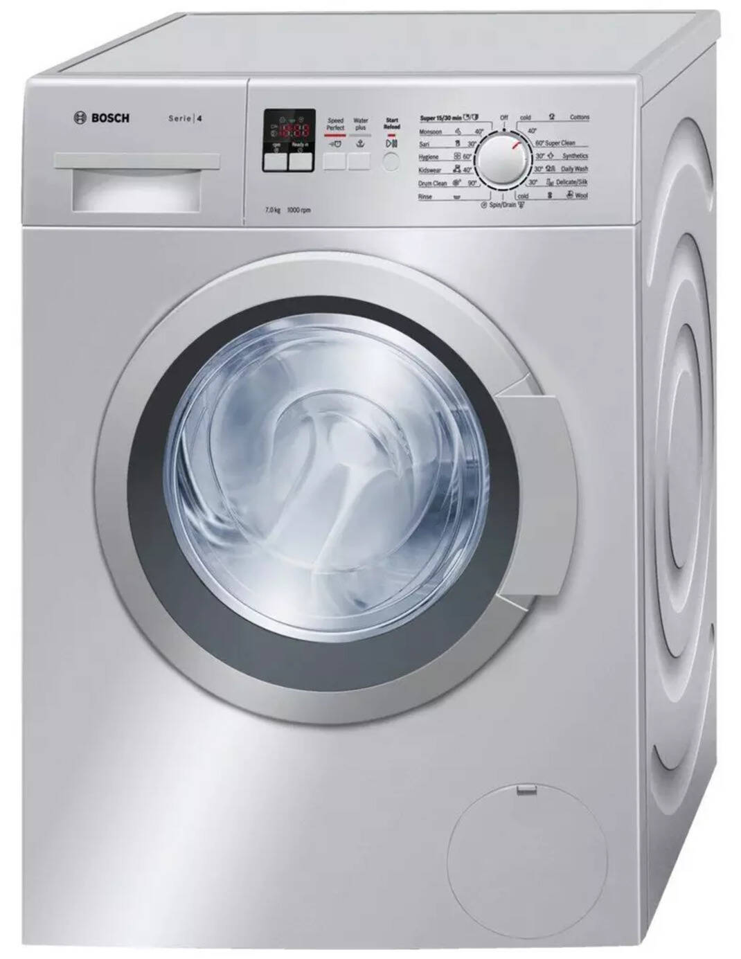 Compare Bosch 7 Kg Fully Automatic Front-Loading Washing Machine (WAK20168IN, Silver) vs Bosch ...