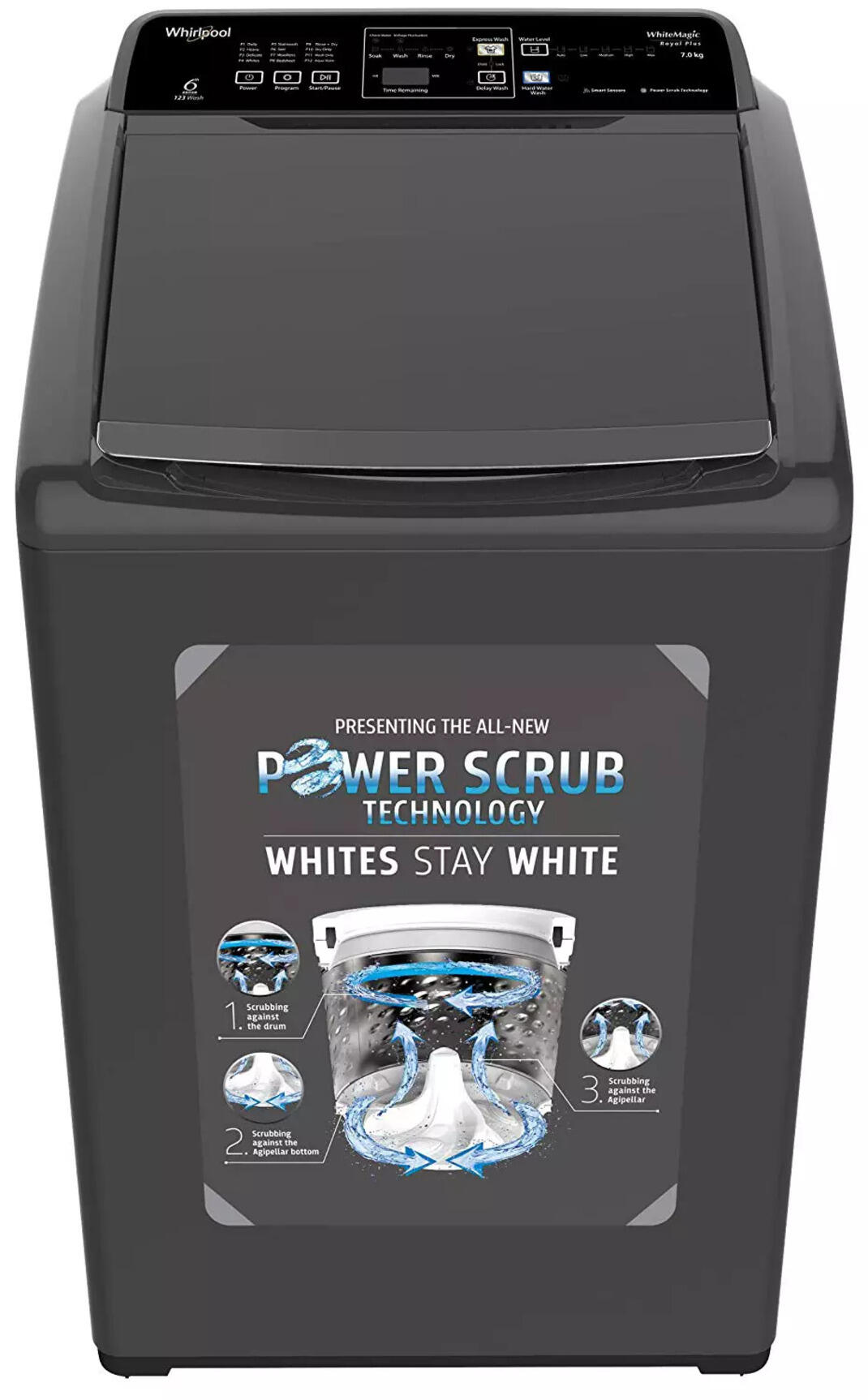 Compare Whirlpool 7 Kg Fully-Automatic Top Loading Washing Machine (WM ...