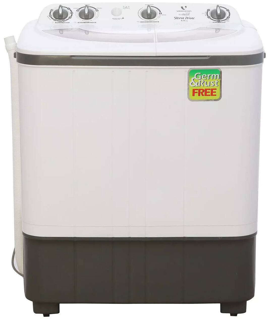 Videocon VS60A12 Top Loading Washing Machine (6 Kg, White-Grey) Online ...