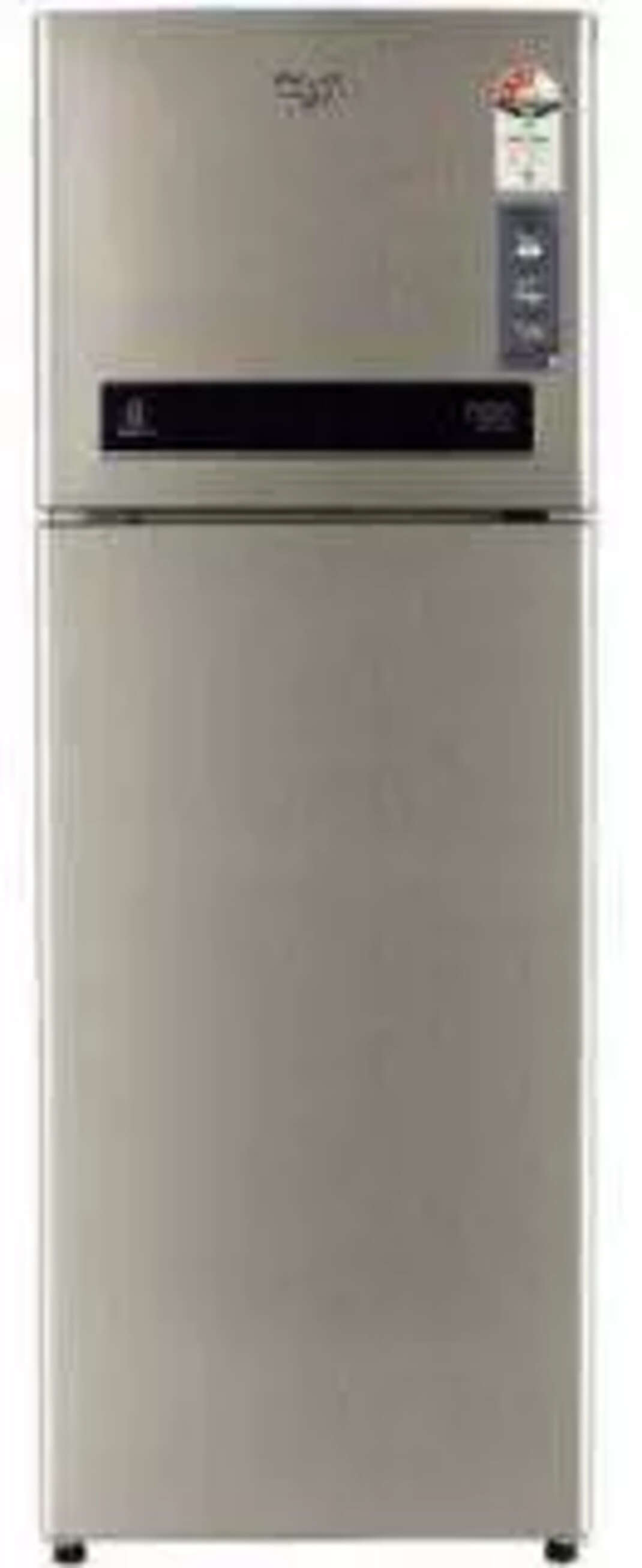 Whirlpool NEO DF278 PRM REAL STEEL 265 Ltr Double Door Refrigerator ...