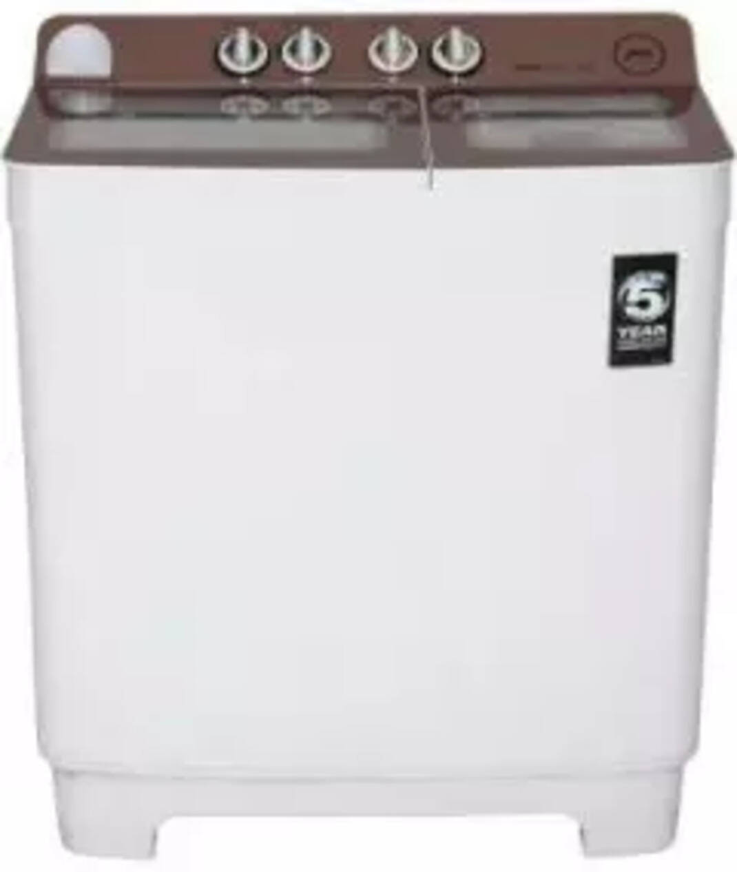 Godrej WS EDGE NX 1020 CPBR 10.2 Kg Semi Automatic Top Load Washing ...