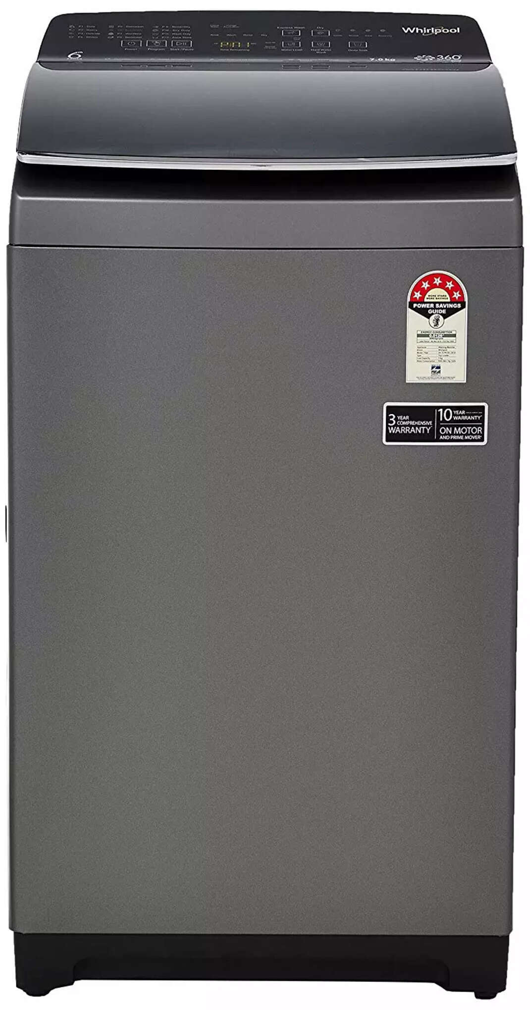 Whirlpool 360 Degree Bloomwash Pro H 7.5 Kg Fully Automatic Top Load ...