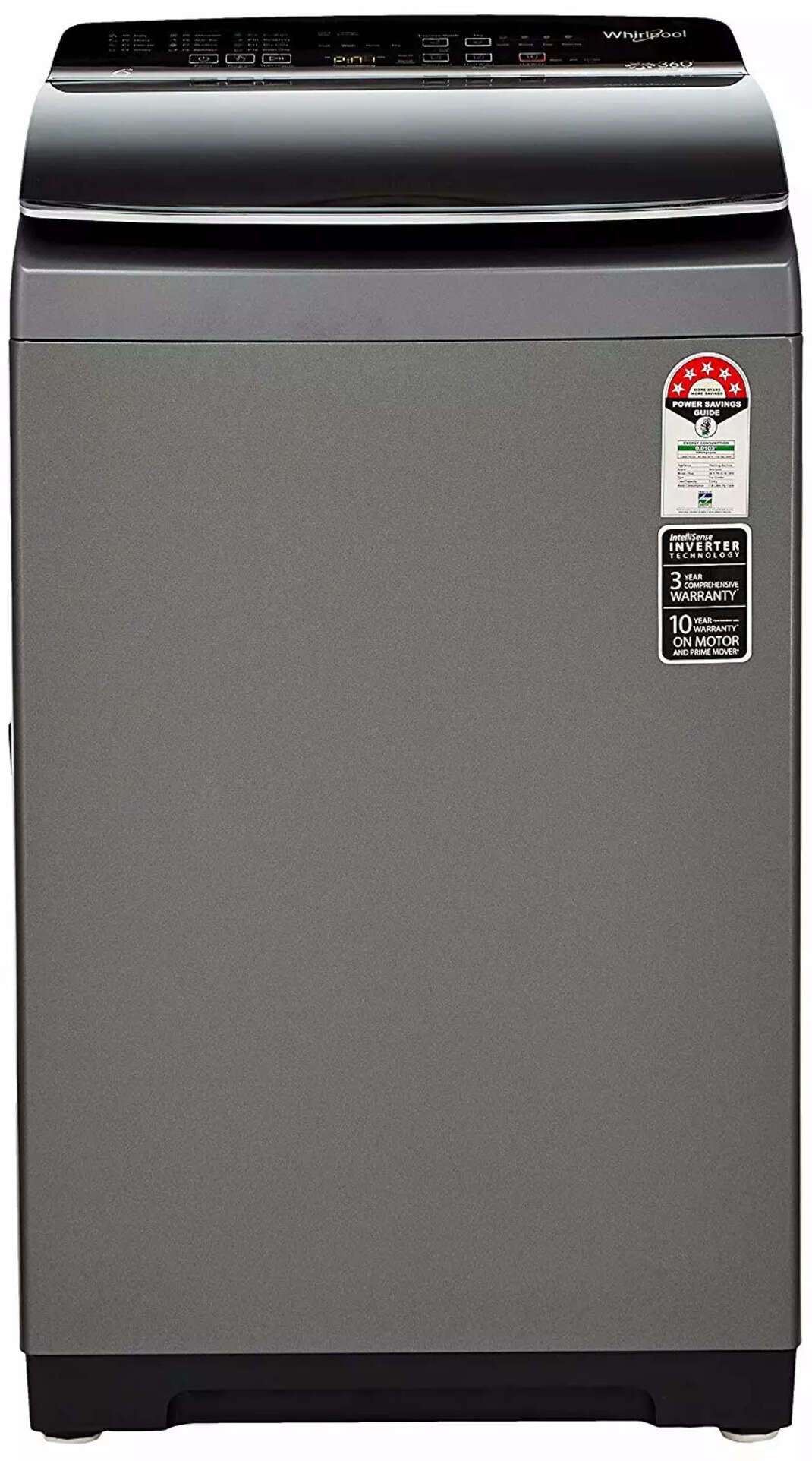 Compare Whirlpool 7.5 kg 5 Star Inverter Fully-Automatic Top Loading ...