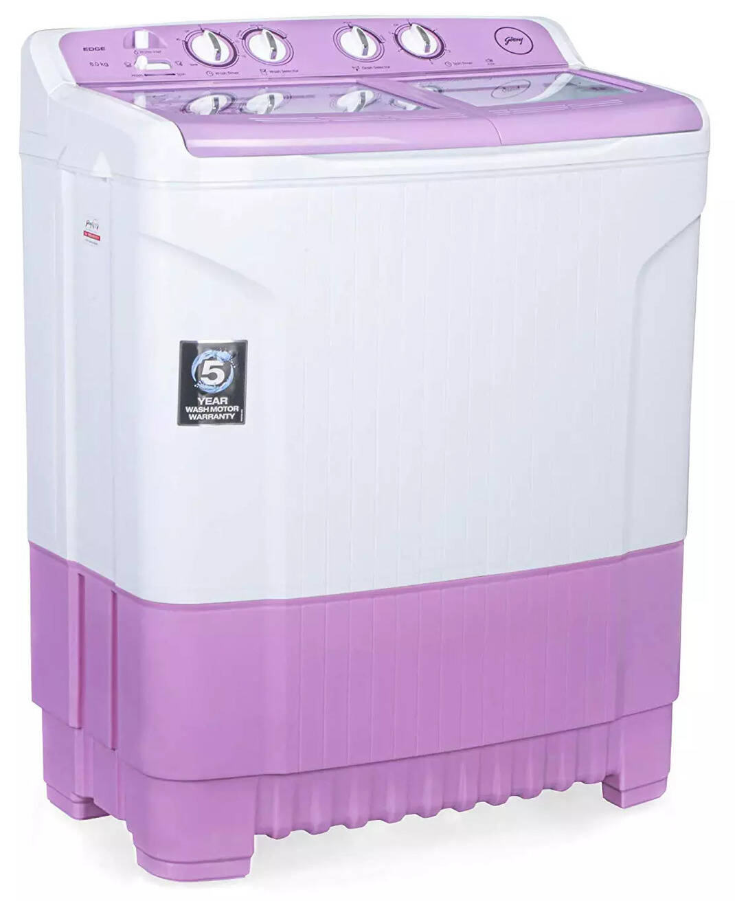 Godrej 8 Kg Semi-Automatic Top Loading Washing Machine (WSEDGE 8.0 TB3 ...