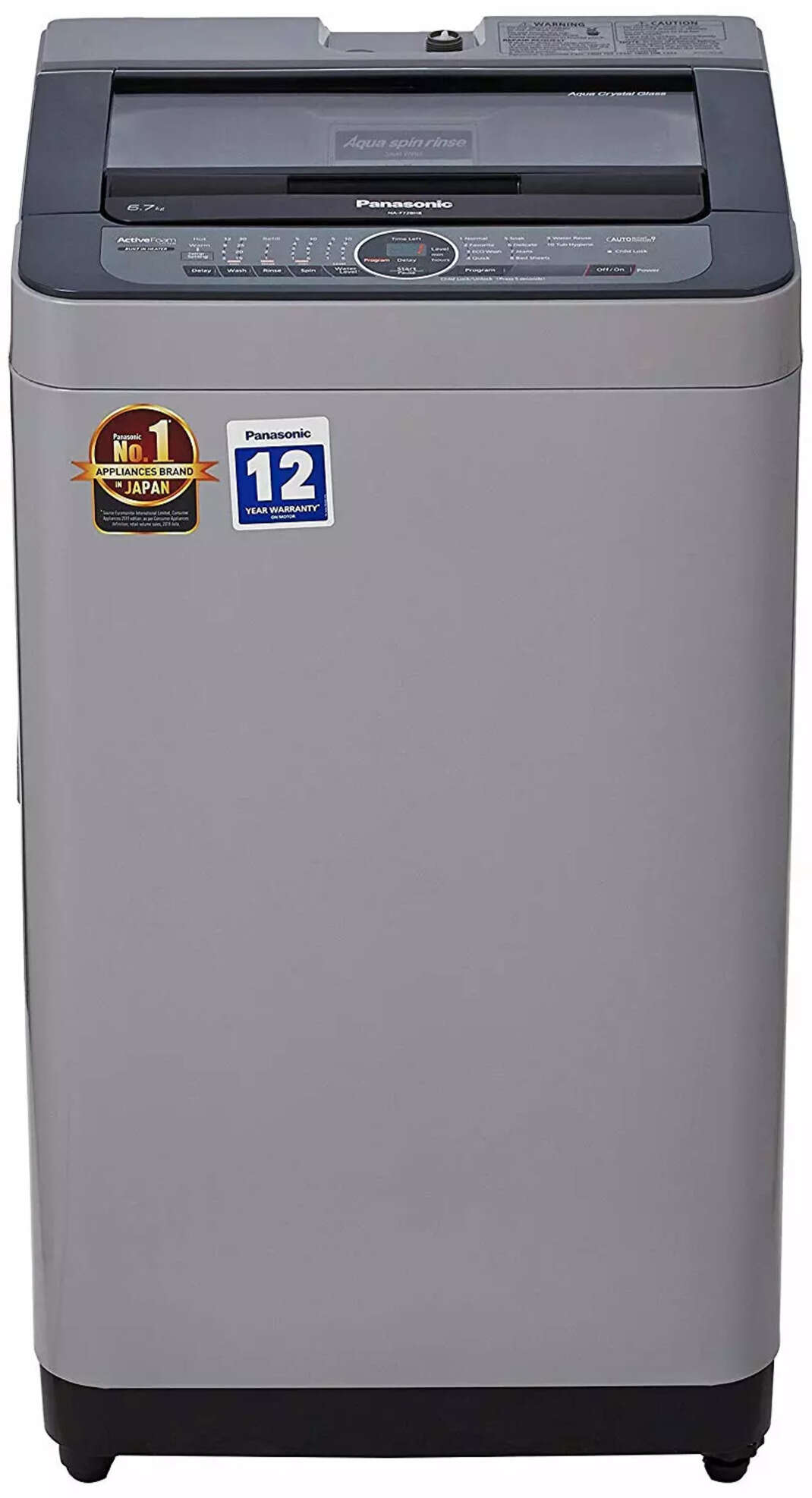 Compare Panasonic 6.7 Kg Built-in Heater Fully Automatic Top Loading ...