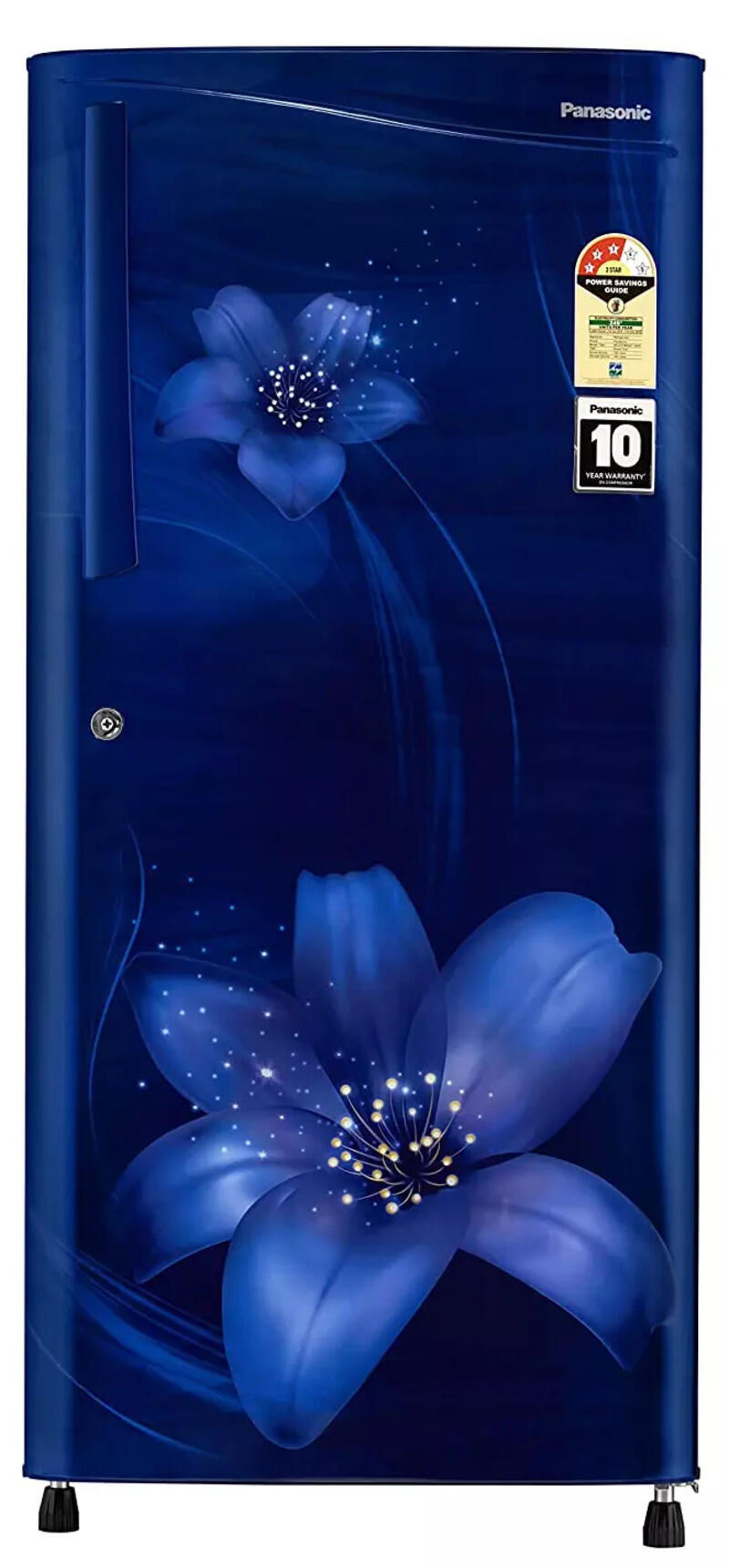 Panasonic 194 L 3 Star Inverter Direct Cool Single Door Refrigerator NR A193VFAX1 Blue Floral Price Full Specifications Features 07 Feb 2025 at Gadgets Now