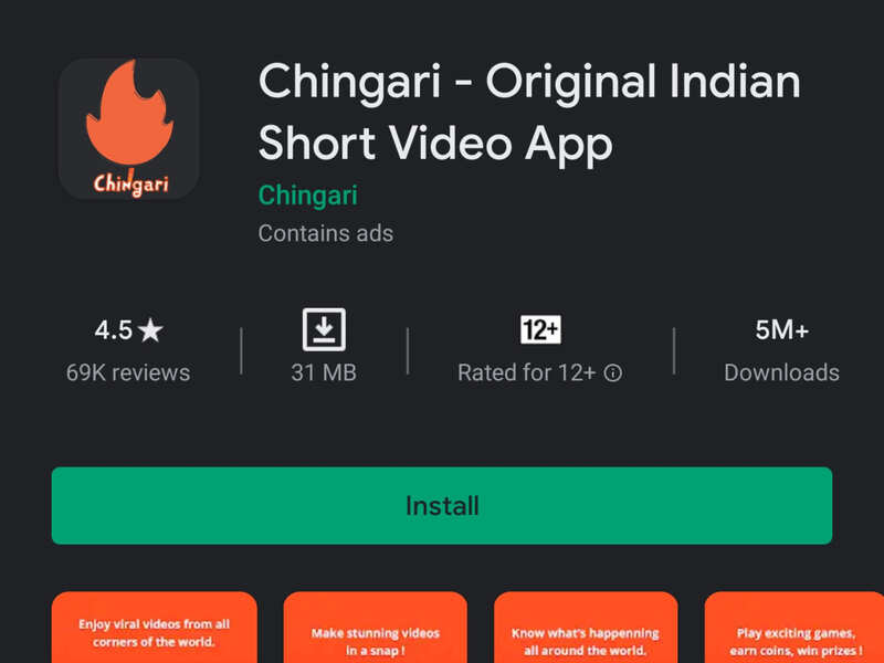 TikTok alternative Chingari App: How to download and setup Chingari app ...