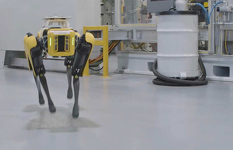 Fluffy: Engineer's best friend: How a dog-like robot is helping Ford ...