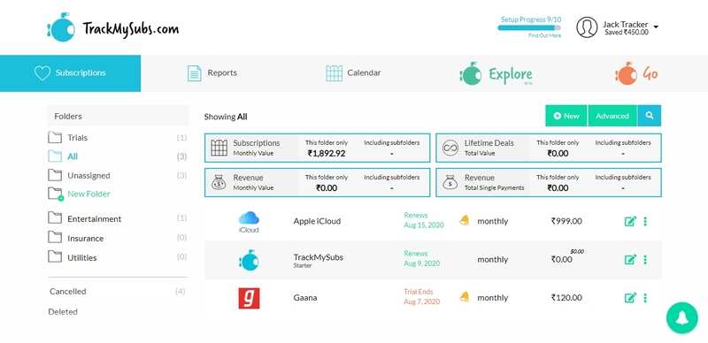 How to track your online subscriptions