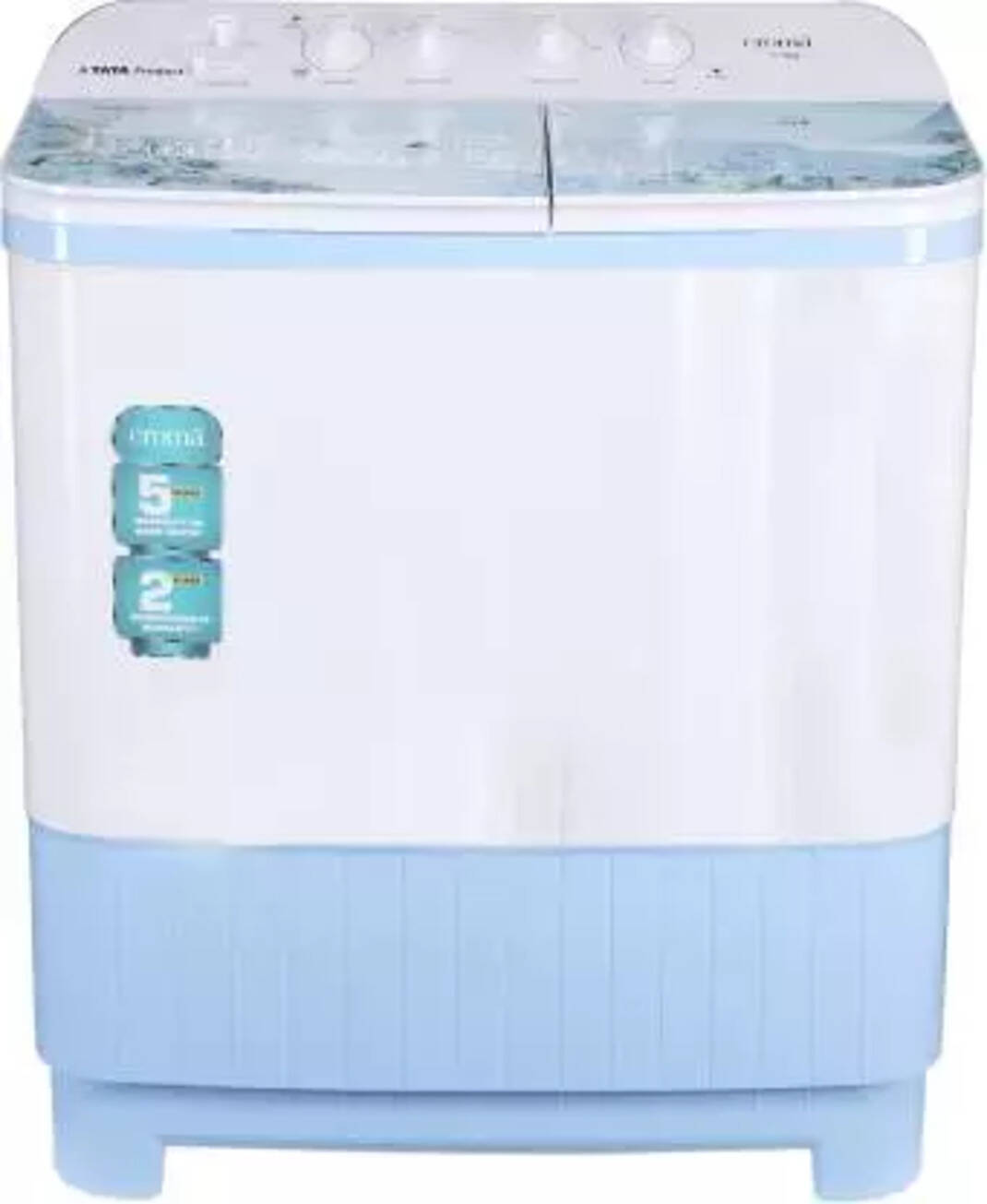 Compare Croma CRAW2223 7.5 Kg Semi Automatic Top Load Washing Machine ...